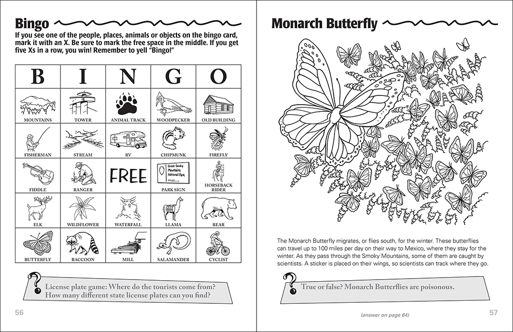 Great Smoky Mountains Activity Book - AdventureKEEN Shop