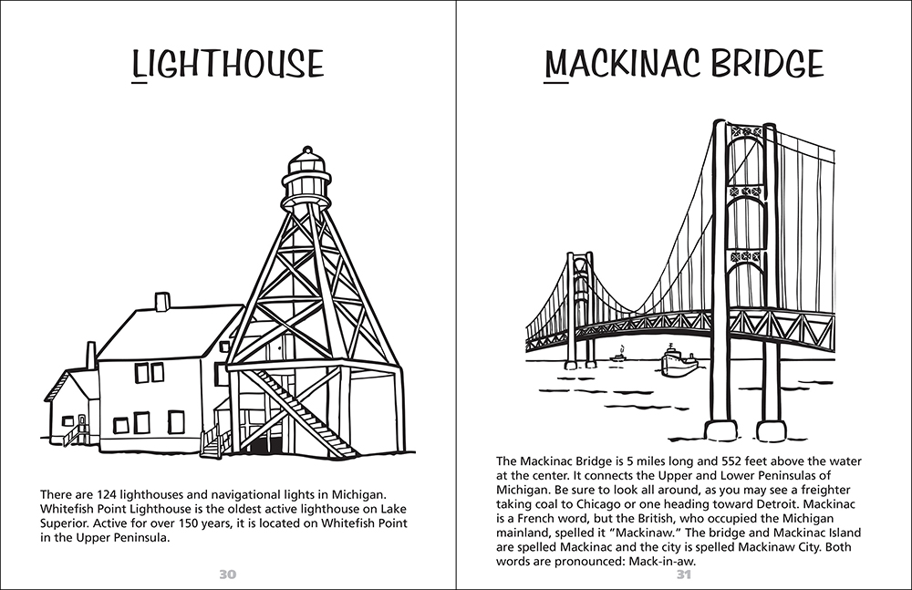 Michigan Activity Book - AdventureKEEN Shop