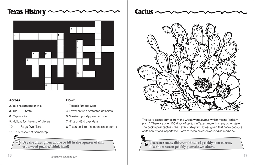 Texas Activity Book - AdventureKEEN Shop